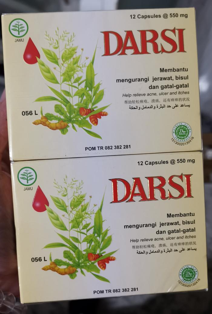 Jual DARSI Herbal Borobudur Kemasan Dos Isi 12 Kapsul - Kota Makassar ...