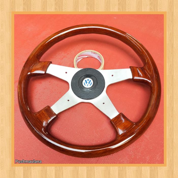 Jual Stir Racing VW Wood Classik - Setir Volkswagen Kayu Klasik - Kota ...