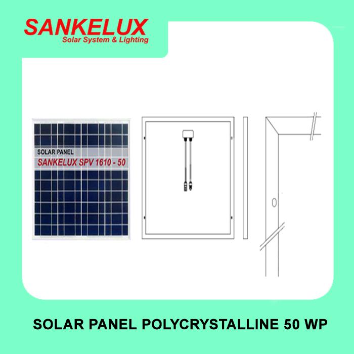 Jual SOLAR PANEL POLY 50 WP (12 V) /Solar Cell Poly 50 WP/Panel Surya ...