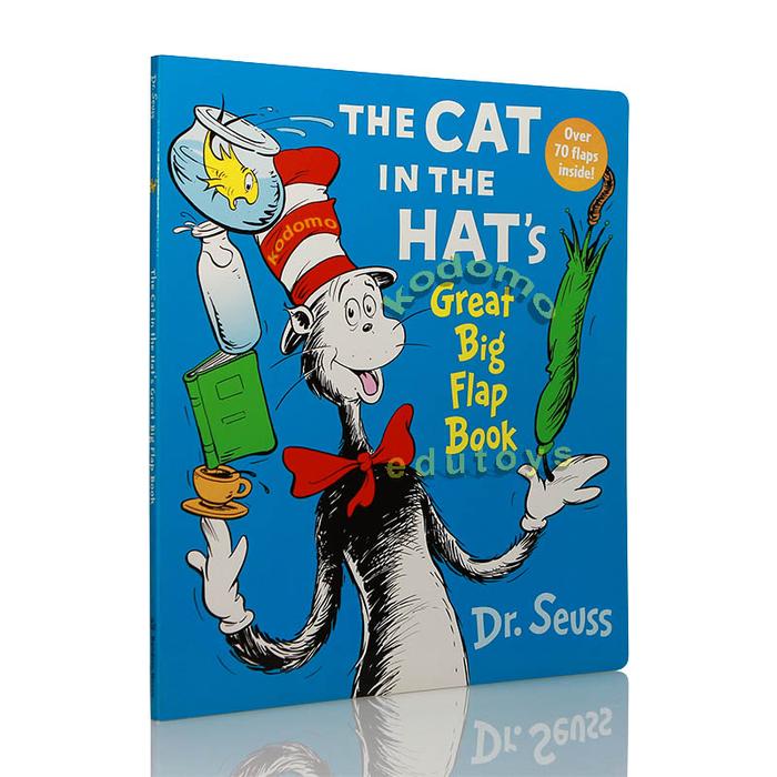 Jual The Cat In The Hat's Great Big Flap Book (Board Book)by Dr. Seuss ...