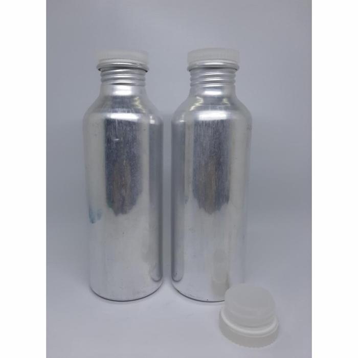 Jual Botol kaleng kosong baru alumunium silver 250 ml buat bibit parfum ...