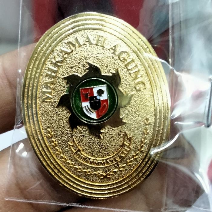 Jual Pin/Lencana Mahkamah Agung RI (Magnet) - Logo Datar - Jakarta ...
