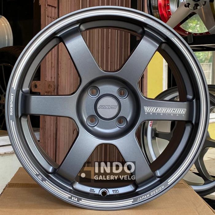 Jual velg mobil r17. Rep TE37 Saga Time Attack utk jazz, yaris, vios ...