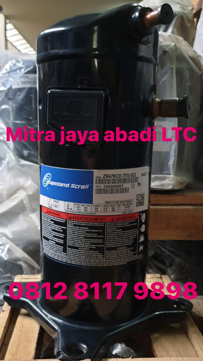 Jual kompresor copeland ZR47KCE-TFD-522 4 pk r407c - Jakarta Barat - Mitra jaya abadi Ltc ...