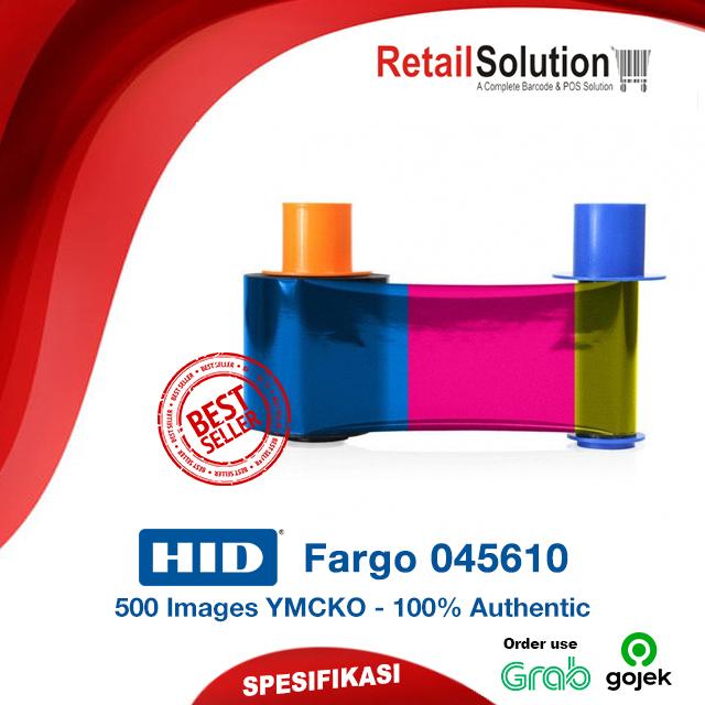 Jual Ribbon Tinta Printer FARGO DTC1500 / DTC 1500 YMCKO 045610 / 45610 ...