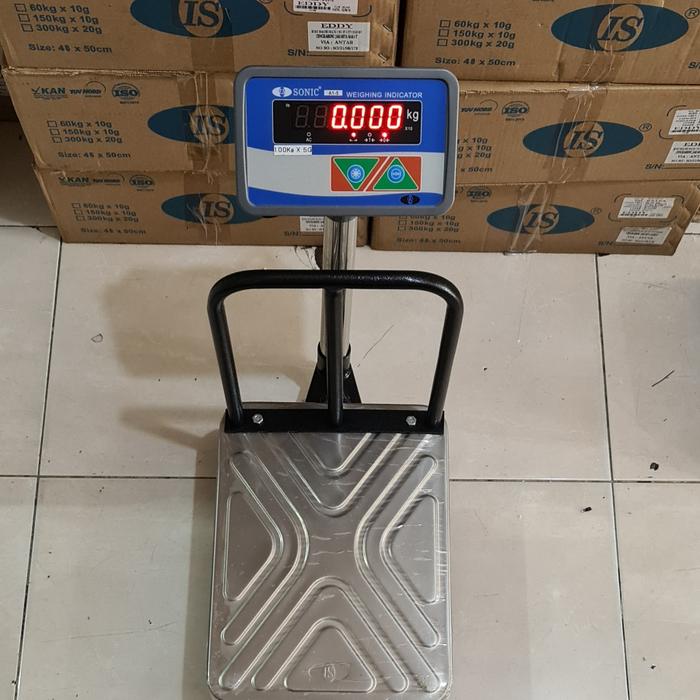 Jual TIMBANGAN DIGITAL 100 KG TIMBANGAN SONIC A1-5 100kg / Timbangan ...