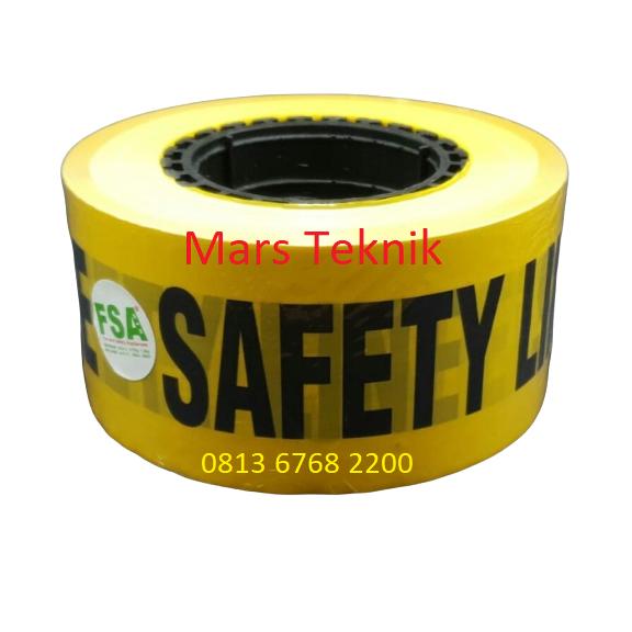 Jual Safety Line Garis Proyek Police Line " SAFETY LINE " 3inch x 500 m ...