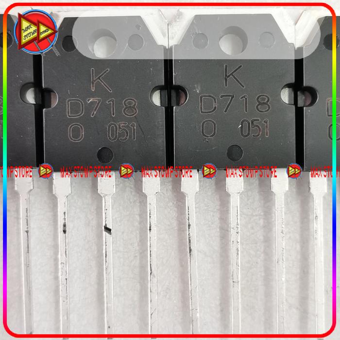 Jual D718 D 718 2SD718 Transistor NPN Silicon Asli Original KEC - Kota ...