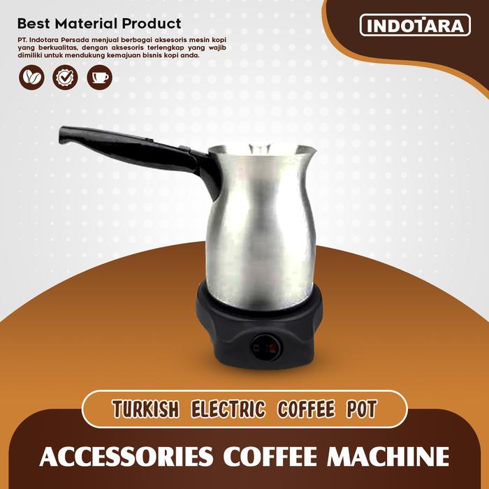 Promo Electric Turkish Coffee Pot Set / Alat Seduh Kopi Turaki - BP600 ...