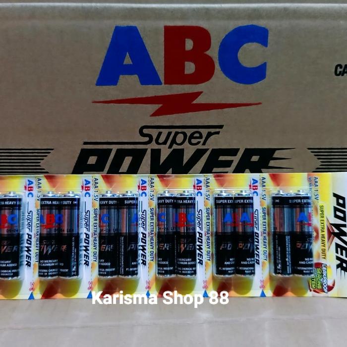 Jual Batre ABC AAA super power isi 12 pcs / baterai / battery / batu ...