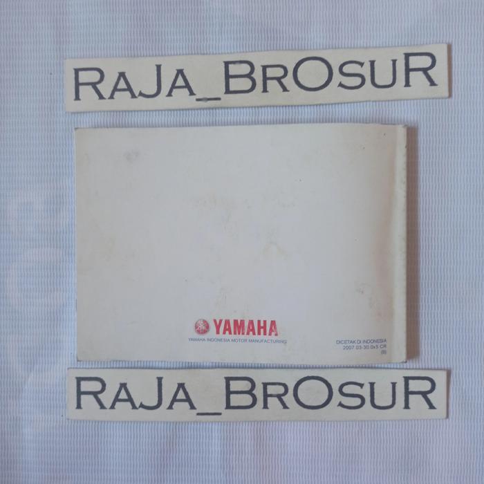 Jual Buku Petunjuk Pemilik/manual Book Yamaha Jupiter Mx 135lc Di Seller Sweet Shop - Cengkareng ...