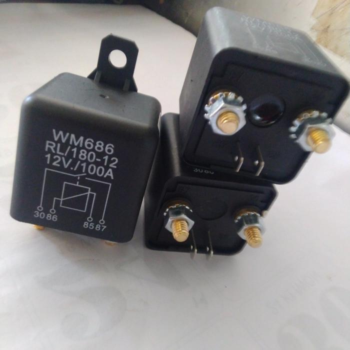 Jual Relay 12V 100A Dc / Relay ampere besar 100A - 100A - Kota Surabaya ...