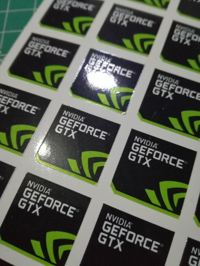 Jual Stiker Nvidia GeForce GTX - Kab. Cirebon - DJong Creative | Tokopedia
