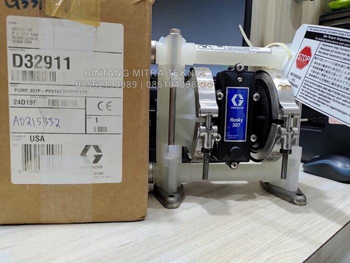 Jual GRACO HUSKY 307 3/8" AIR OPERATED DOUBLE DIAPHRAGM PUMP - D32911 - Kota Bandung - BINTANG ...