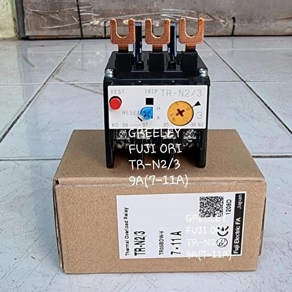 Jual THERMAL OVERLOAD RELAY FUJI ORI TR-N2/3 9A(7-11A) FUJI ELECTRIC LOKAL - Jakarta Barat ...