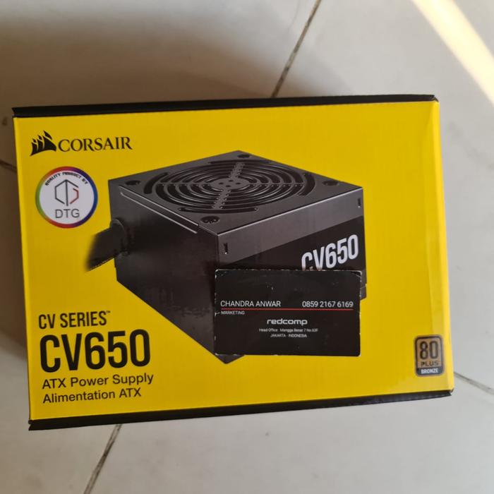 Jual Corsair PSU CV Series CV650 650 Watt 80 Plus Bronze Certified ...