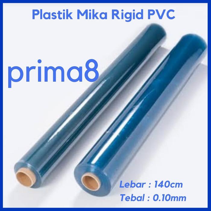 Jual Plastik Mika Rigid Kaku PVC Bening Tebal 010 0,10mm Lebar 140cm, 1 Rol - Kota Surabaya ...