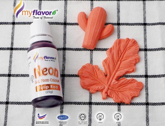 Jual My Flavor Gel Food Color Neon - Pewarna Makanan/Kue Halal - Tulip ...