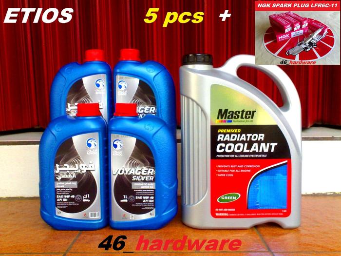 Jual ADNOC VOYAGER SILVER 10W40 MASTER COOLANT BUSI LFR6C-11 TOYOTA ...