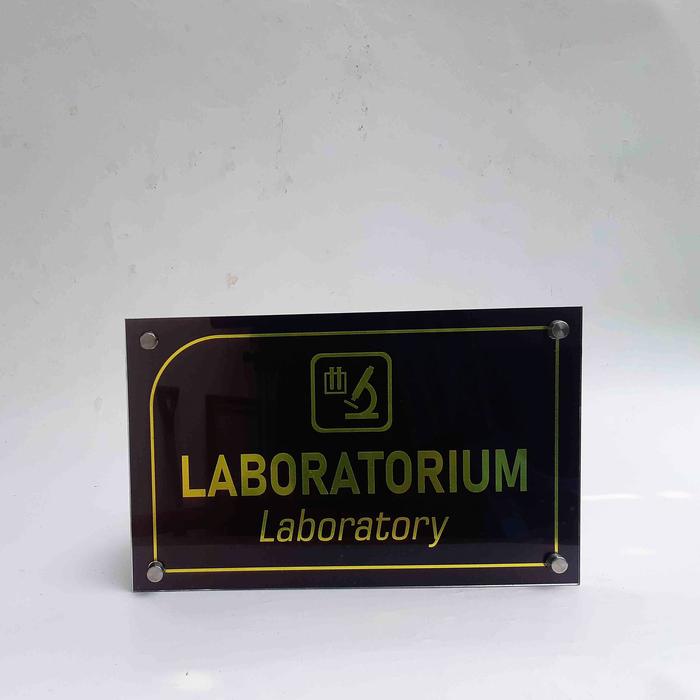 Jual Papan Nama Ruang Laboratorium, Ruang Laboratorium - Kab. Sleman ...