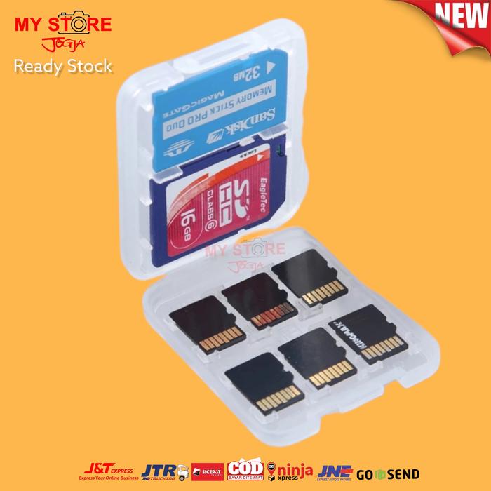 Jual Casing memory card 8 in 1 micro SD adapter stick case memori SDXC ...
