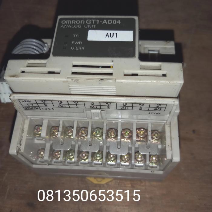 Jual OMRON ANALOGUE INPUT/OUTPUT UNIT COMPLETE WITH I/O TERMINAL GT1-AD04 - Kota Batam ...