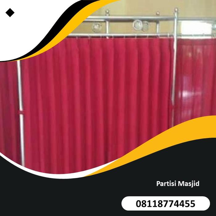 Jual Partisi Sekat Shaf Pembatas Masjid Mushola Musholla Stainless ...