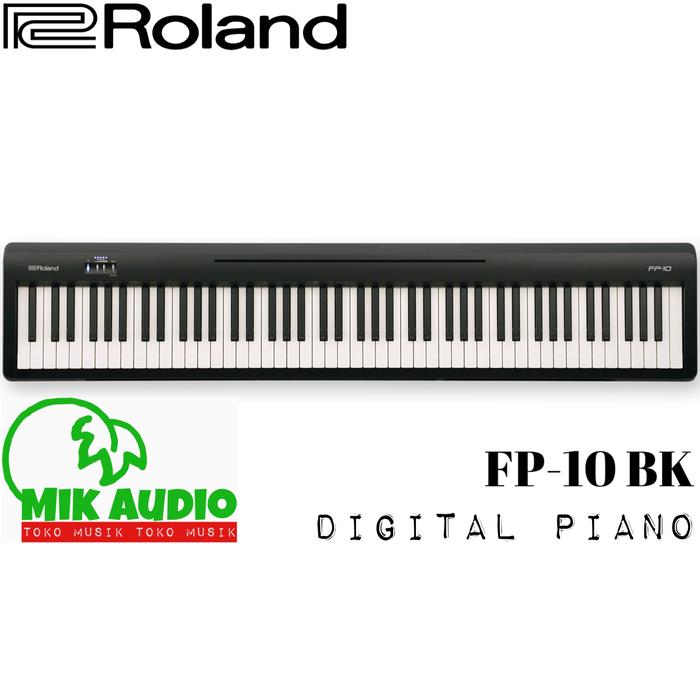 Jual Roland FP10 / FP 10 / FP-10 Digital Piano Roland FP-10BK Garansi ...