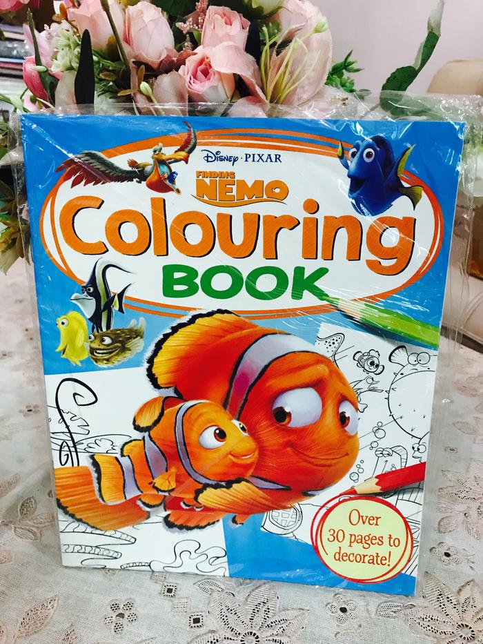 Jual Finding Nemo Colouring Book Disney/Buku Mewarnai Anak Finding Nemo ...