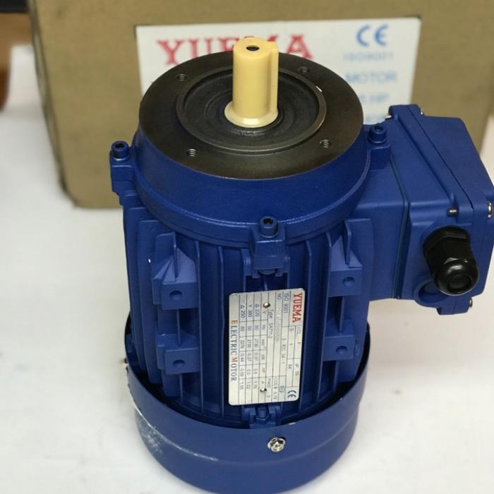 Jual induction motor 3 phase 1 hp 0,75 kw 1400 rpm flange B14 dinamo 1hp - Kota Tangerang ...