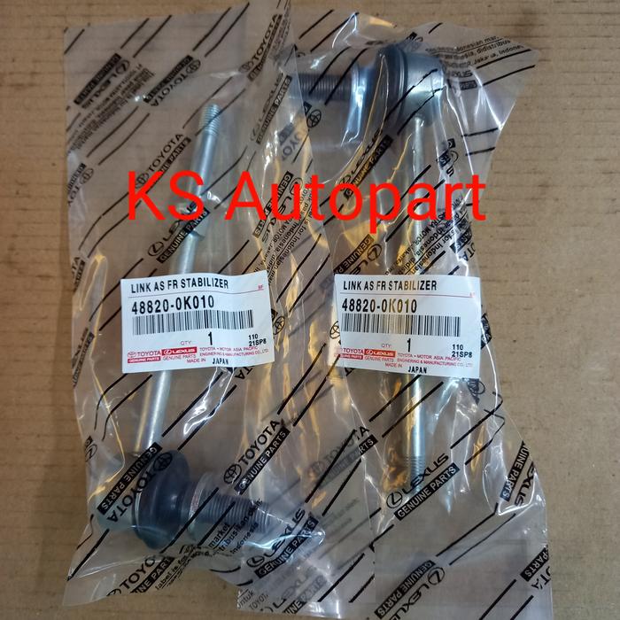 Jual LINK STABIL/STABILIZER LINK TOYOTA INNOVA REBORN ORIGINAL 1 SET ...