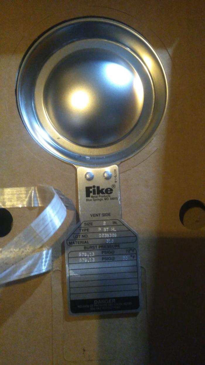 Jual Rupture Dics Pressure FIKE - Kota Depok - biochamb | Tokopedia