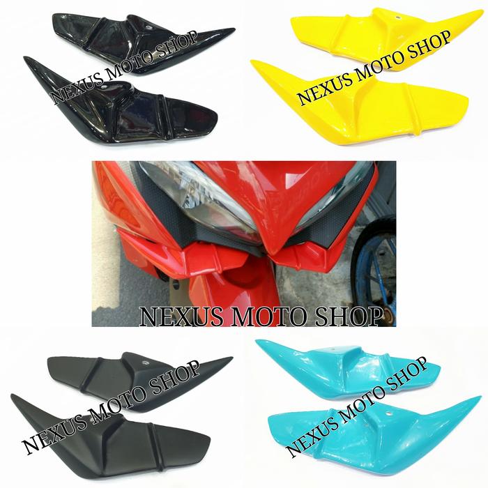 Jual winglet Aerox new winglet aerox connected winglet yamaha new aerox ...