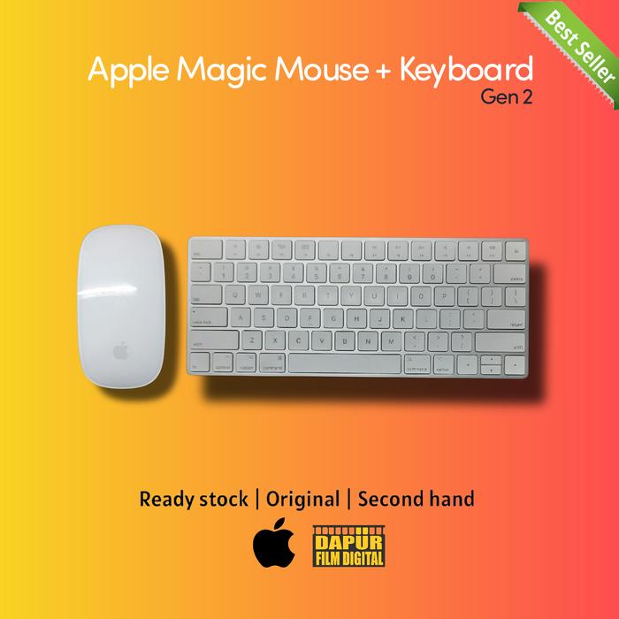 Jual Bundle Apple Magic Mouse + Keyboard Gen 2 - Kota Tangerang - Dapur ...