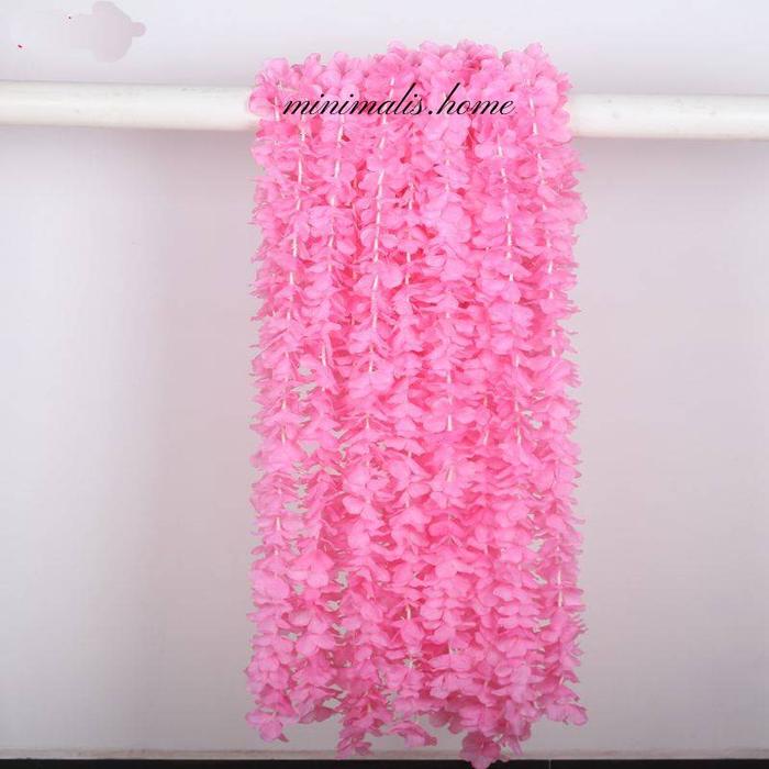 Jual Bunga Gantung Wisteria Sulur Panjang 1m Rambat Rambat Juntai ...