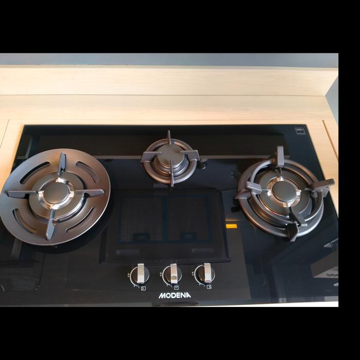 Jual Modena kompor tanam BH 1935 LA - 90cm 3tungku MIX KUNINGAN - Kota ...