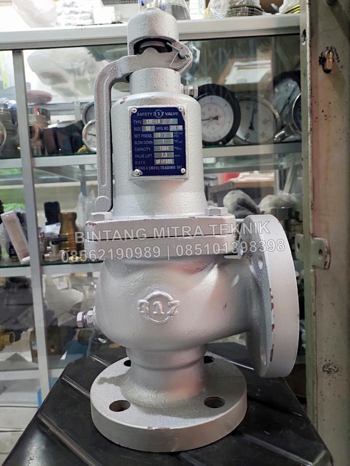 Jual SAFETY VALVE 317 S3F-LR 10K CAST IRON WITH LEVER 2" - Kota Bandung ...