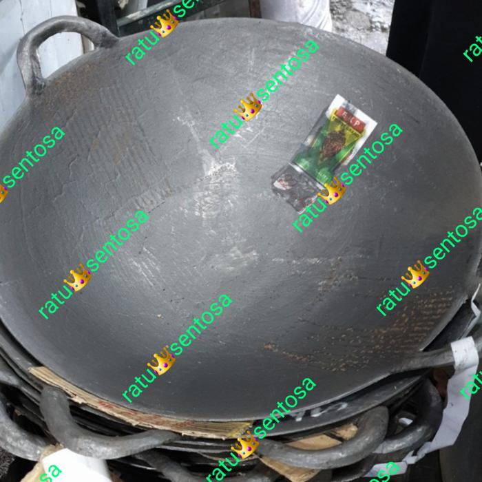 Jual kuali cor besi 22 in wajan cor besi 55 cm mie Aceh via expedisi ...
