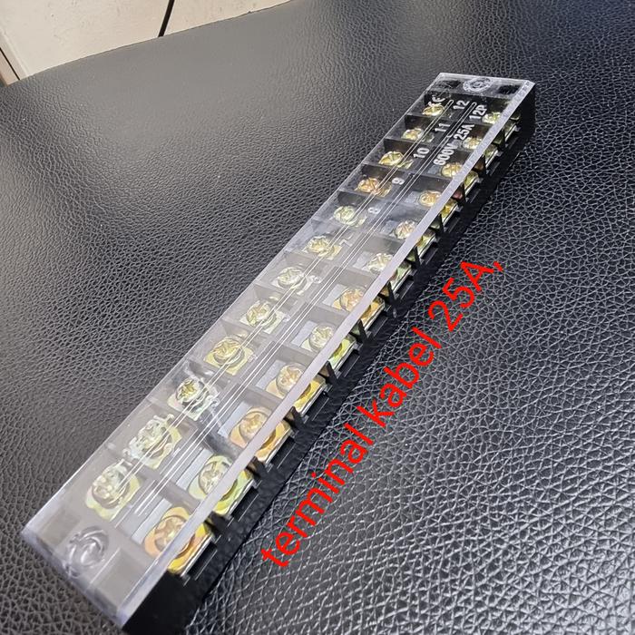 Jual terminal kabel 25 amper 12 pole - Jakarta Barat - sentra listrik ...