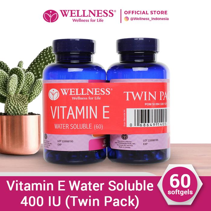 Promo Wellness Natural Vitamin E 400 IU [60 Softgels] - Banded ...