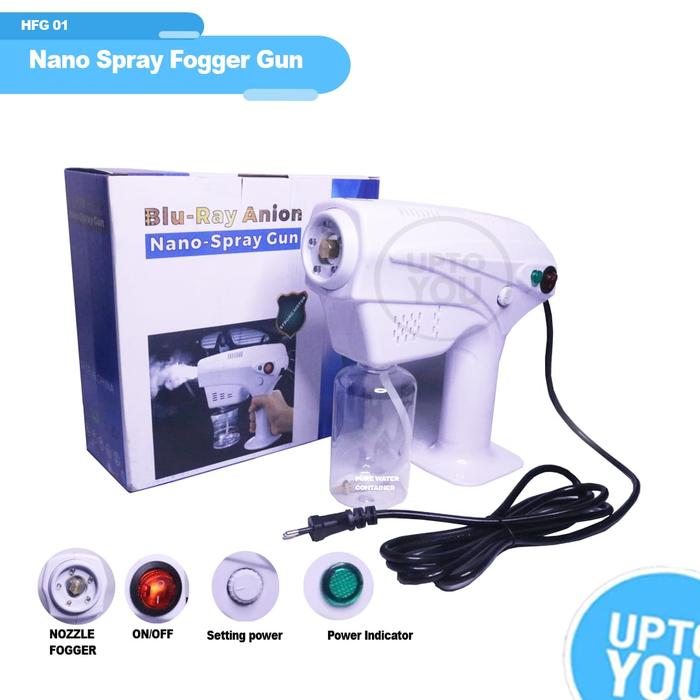 Jual Nano Spray Gun Disinfectant Fogging - Blue Ray Anion - Jakarta ...