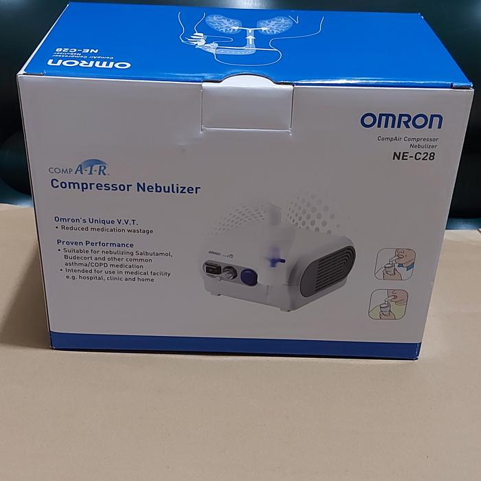 Jual Nebulizer Omron Ne-c28 Compair Compressor/ Ne C28 / Alat Uap Nebu ...