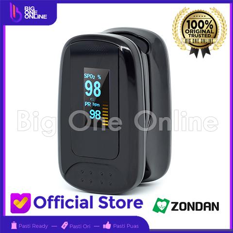 Promo Finger Pulse Oximeter ZONDAN Medical Grade, Oxymeter Saturasi ...
