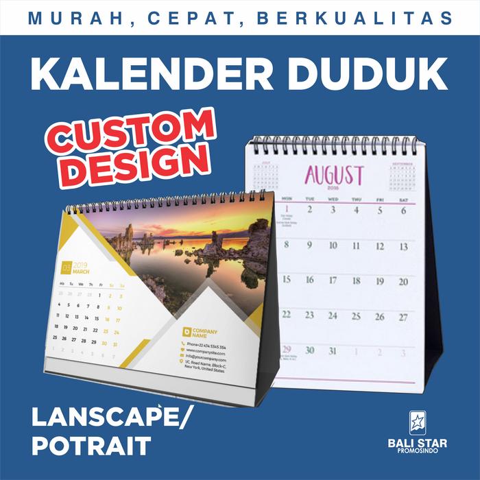 Jual CETAK KALENDER MEJA/KALENDER DUDUK FULL COLOR CUSTOM SIZE A4,A5,F4 ...