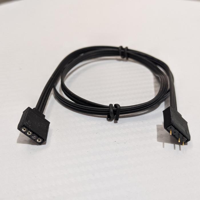 Jual Kabel Perpanjangan ARGB 3pin 5v Extension Cable for LED Strip Fan ...