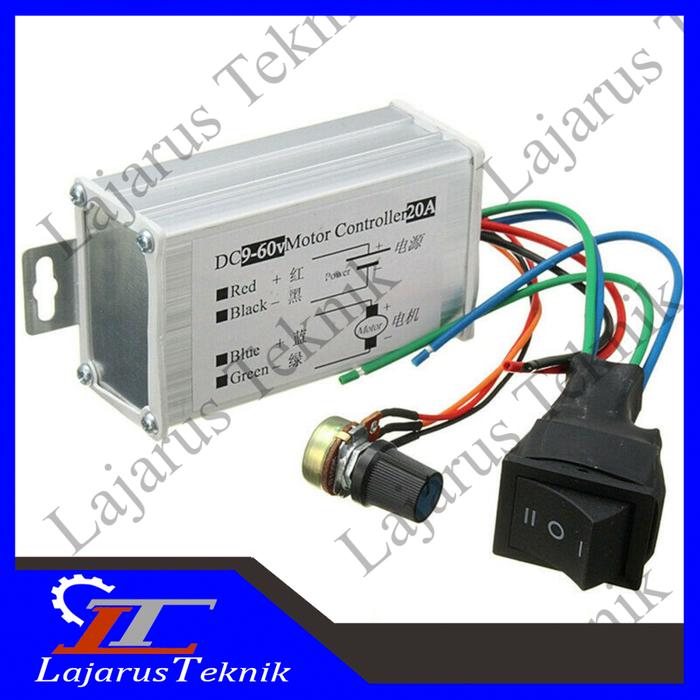 Jual PWM Spindle DC motor speed controller 9V ~ 60V / 20A - Kota Cimahi ...