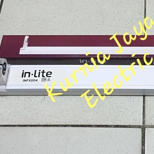 Jual INLITE INFX004 Housing Fitting Kap Rumah Lampu LED TL T8 120CM / 1.2M - Jakarta Barat ...