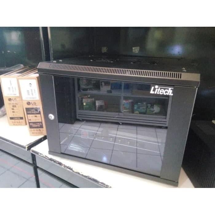 Jual Litech Rack Server 8U Depth 500mm Single Door / litech wallmount 8U - Jakarta Pusat - UTAMA ...