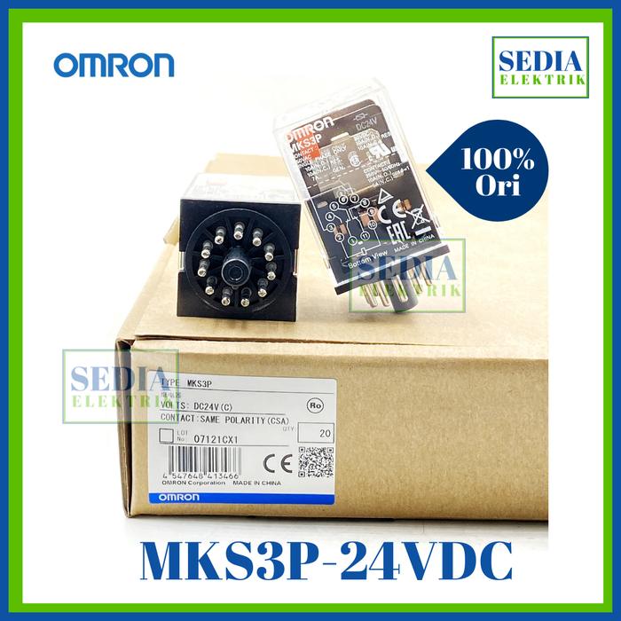 Jual Relay Omron MKS3P-24VDC MKS3P 24VDC - Kota Cimahi - Sedia Elektrik ...