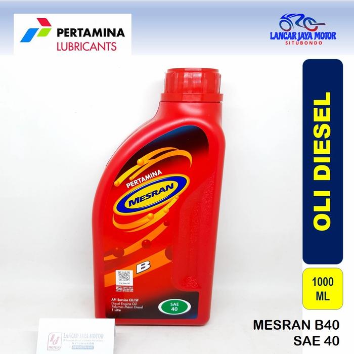Rezeki Pertamina Mesran B 40 Mesin Diesel Merupakan Salah, 54% OFF